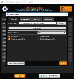 The Lazy Goldmakers TSM4 guide: Part 1 Introduction - The Lazy Goldmaker