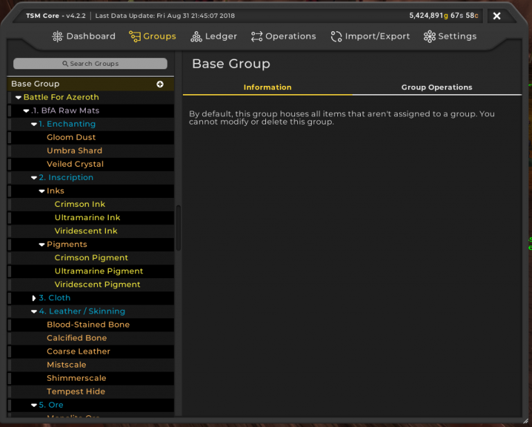 The Lazy Goldmakers TSM4 guide: Part 1 Introduction - The Lazy Goldmaker