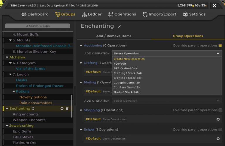 TSM4 Guide part 3: Operations 101 - The Lazy Goldmaker