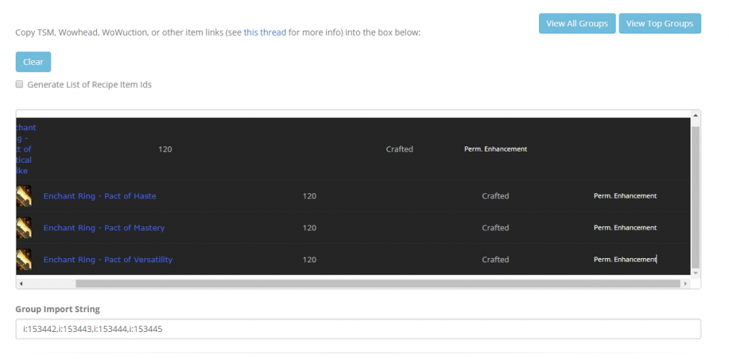 TSM4 Guide Part 2: Groups - The Lazy Goldmaker