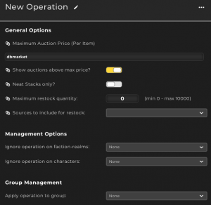 TSM4 Guide part 3: Operations 101 - The Lazy Goldmaker