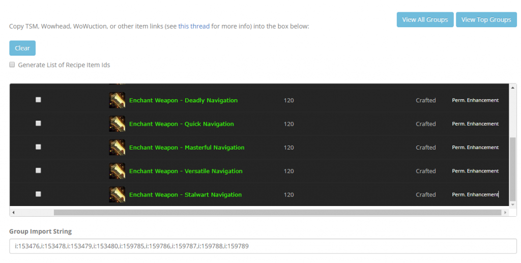 TSM4 Guide Part 2: Groups - The Lazy Goldmaker