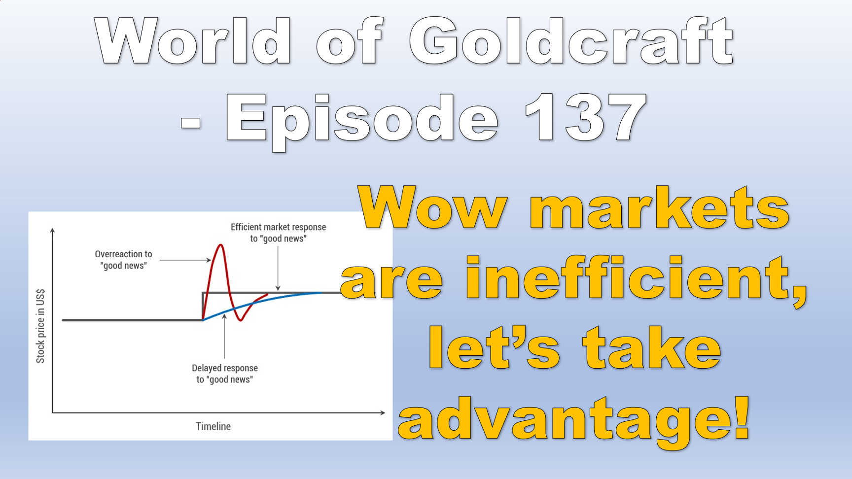 WoW Markets are not efficient, and you can exploit this - World of Goldcraft 137 - The Lazy ...