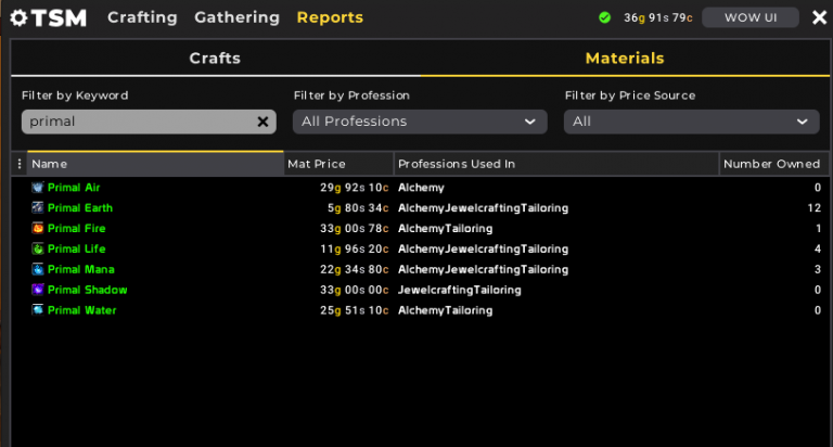 TBC Goldmaking: Tailoring Spellthreads - The Lazy Goldmaker