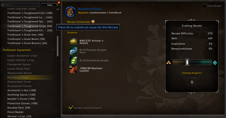 Elemental recipes abound: Dragonflight Leatherworking Gold guide - The ...