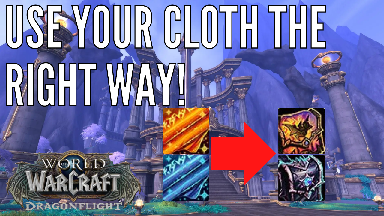 The best ways to use your Cooldown cloth for profit! Dragonflight ...