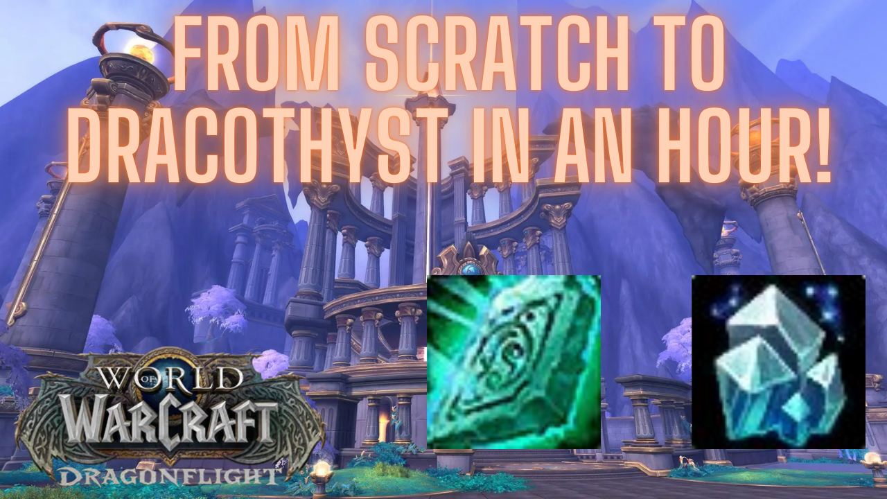 You can get the Dracothyst recipe in less than an hour of work! - The ...