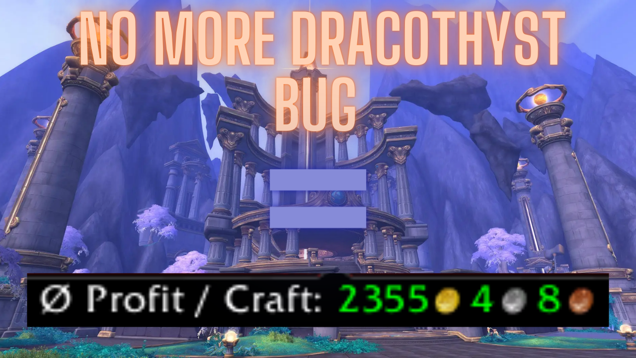 Cooldown crafts are fixed, and profits are UP! - The Lazy Goldmaker