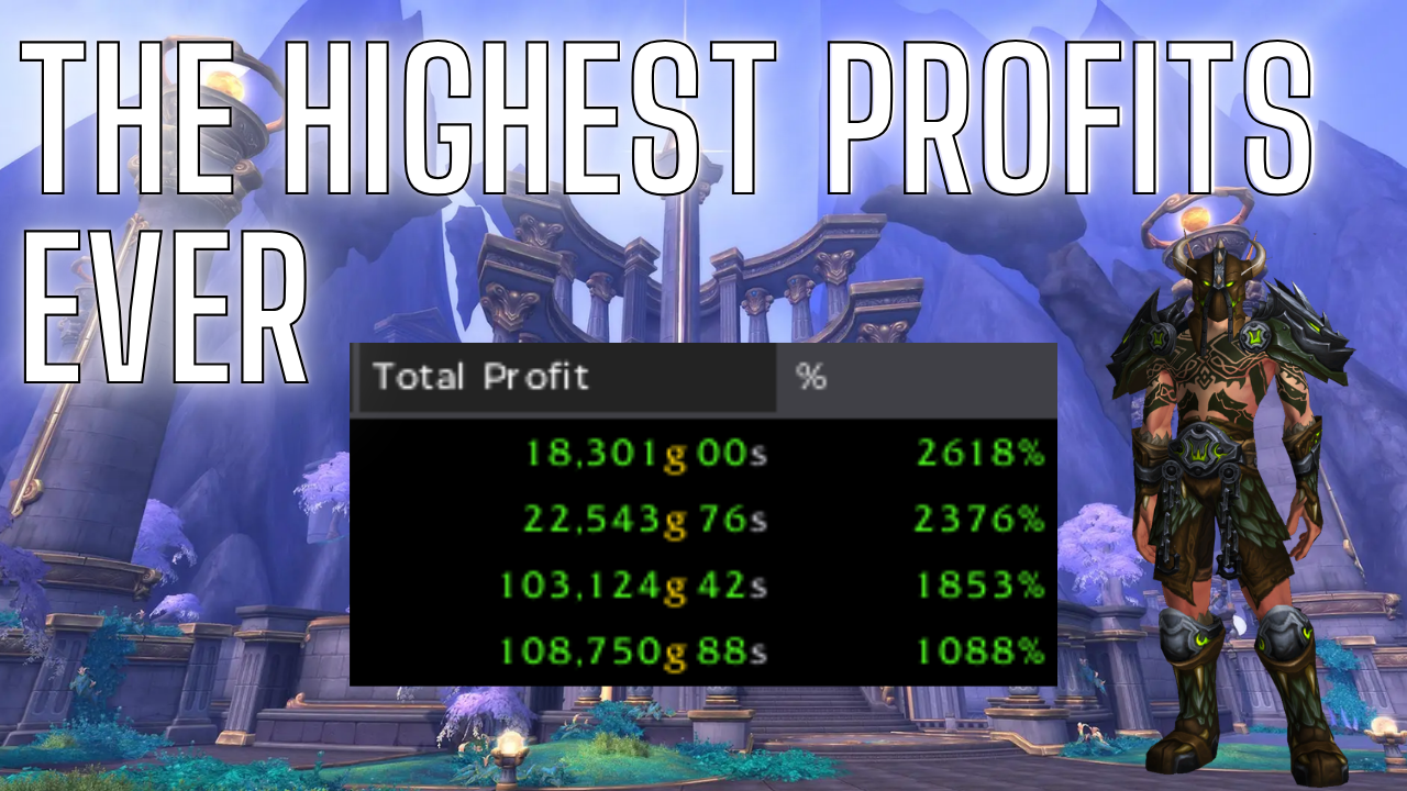 The most profitable way to make gold - Done Lazy - The Lazy Goldmaker
