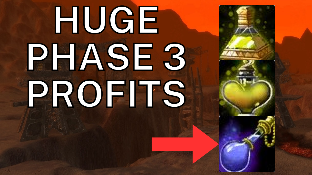 The BEST Alchemy recipes for Phase 3 Gold! - The Lazy Goldmaker