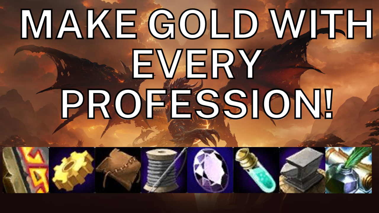 One tip for making gold with EVERY crafting profession in Cataclysm ...