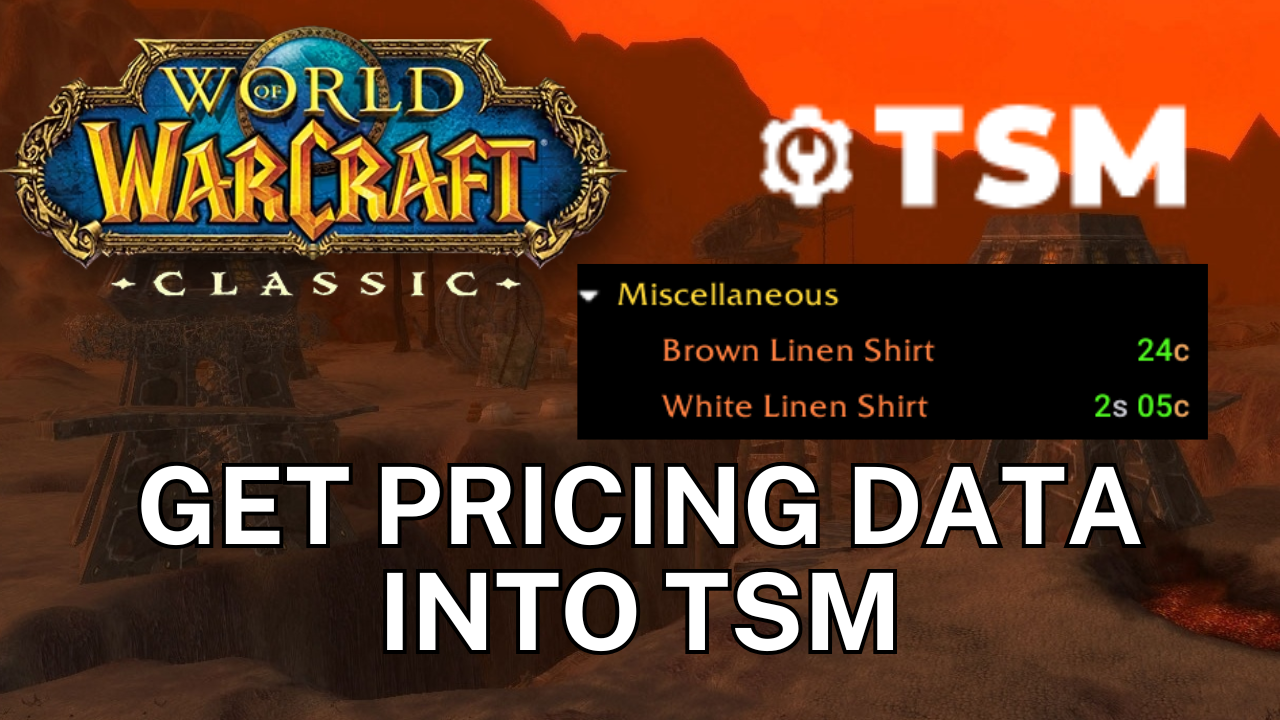 This is how you get pricing data for the anniversary realms! - The Lazy ...
