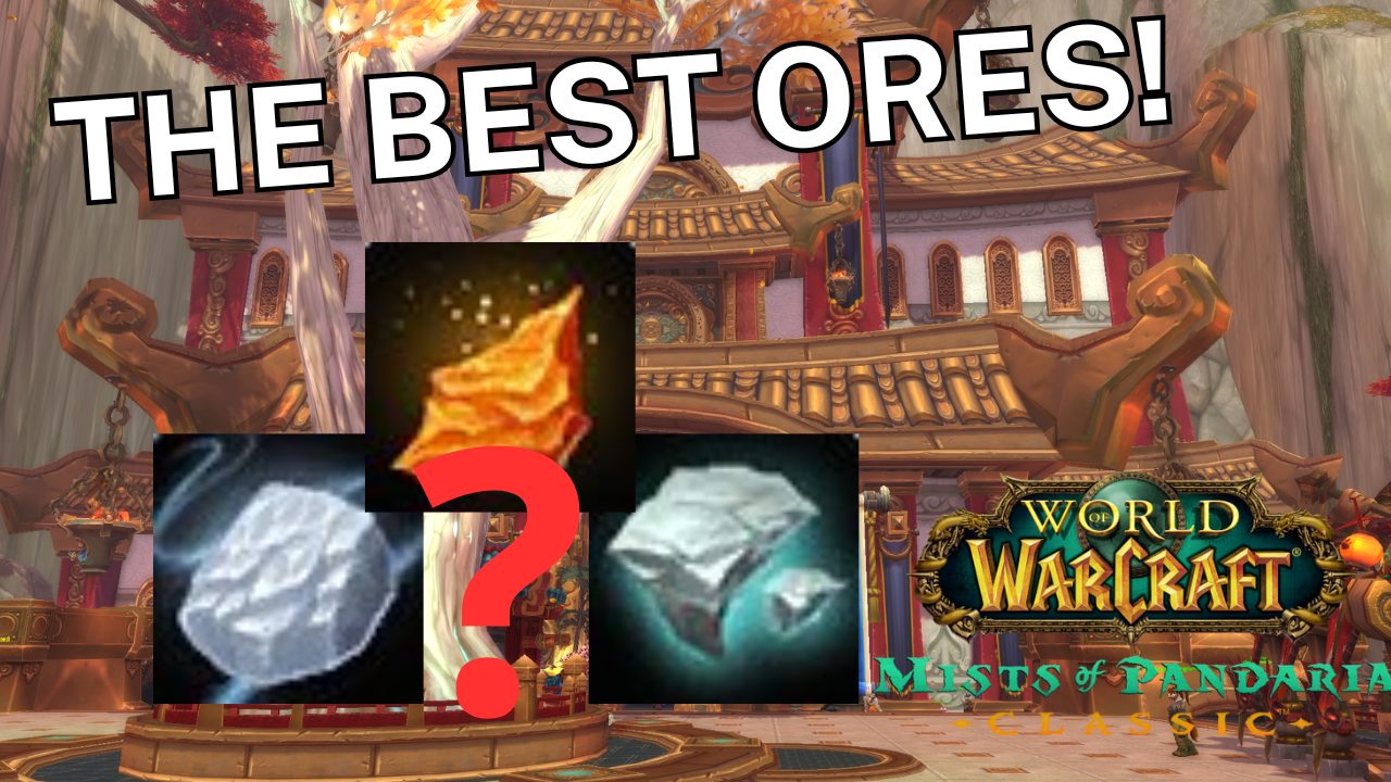 Everything you need to know to prospect ore for a profit in Mists of ...